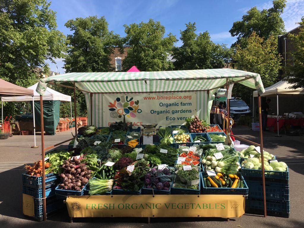 Organic Farm Produce at Bore Place
